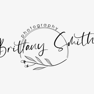 Logo Design Premade Logo Photography Logo Script Logo - Etsy