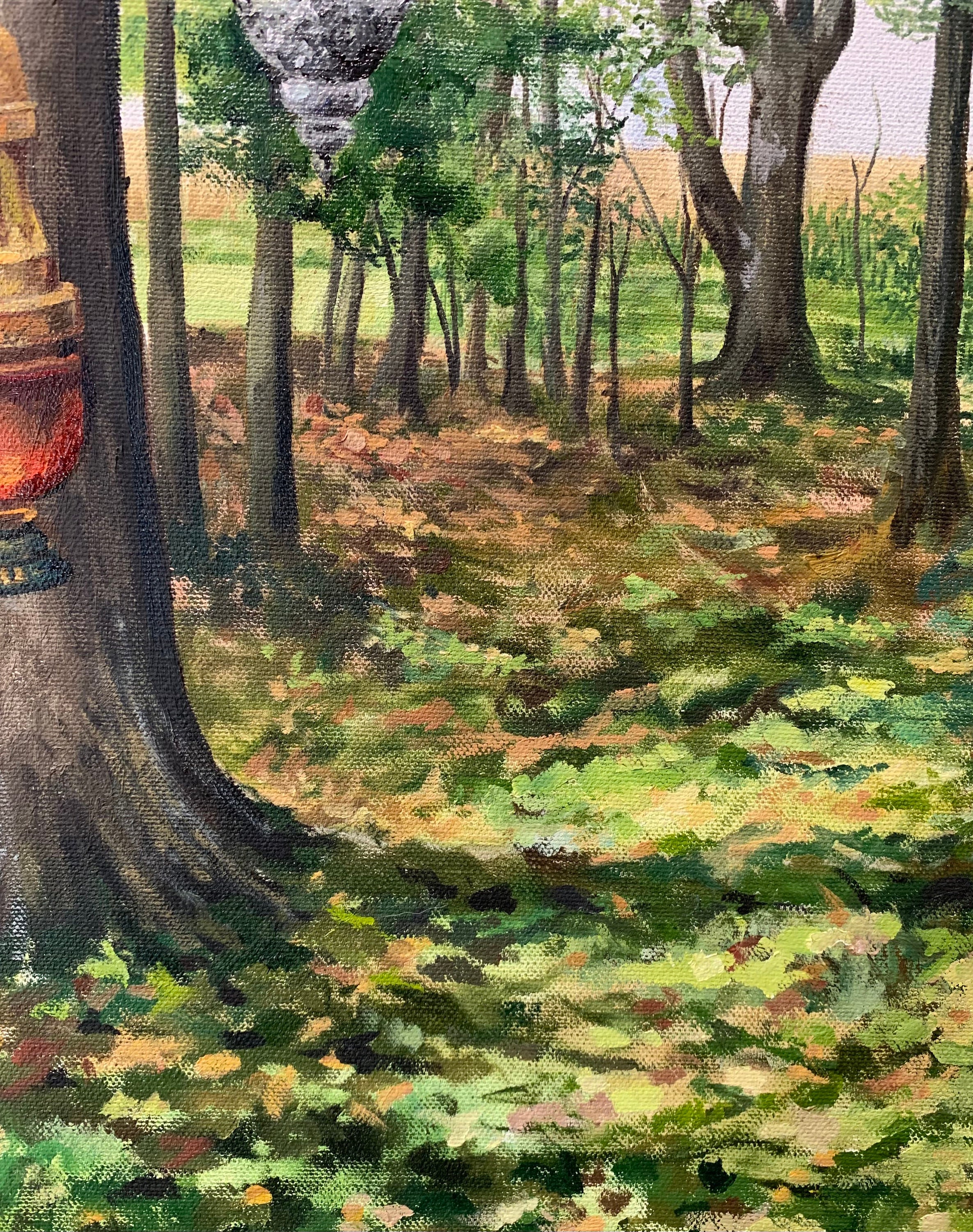 Witchy Forest Painting Original Oil Painting Whimsigoth Dark - Etsy Canada