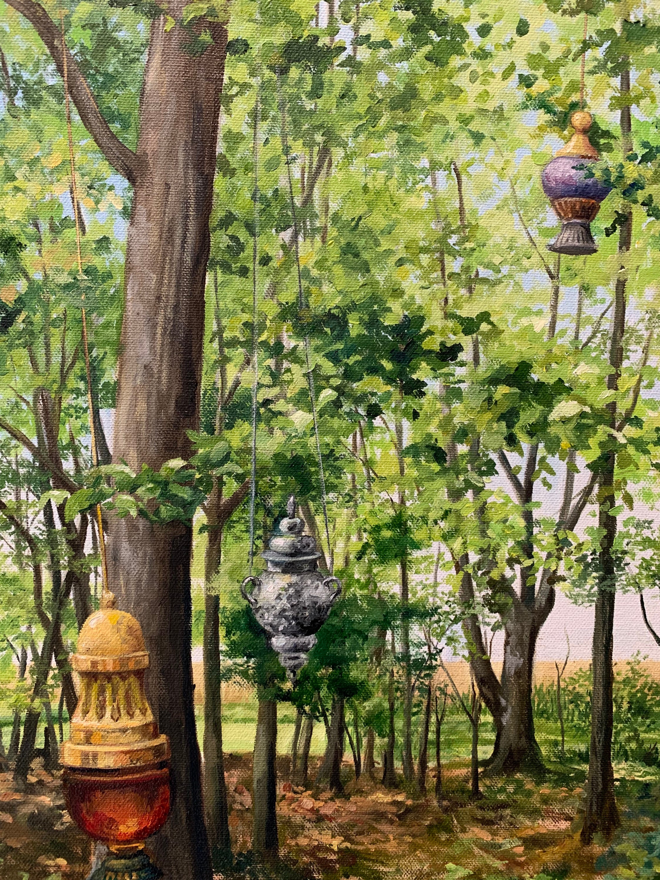 Witchy Forest Painting Original Oil Painting Whimsigoth Dark - Etsy Canada