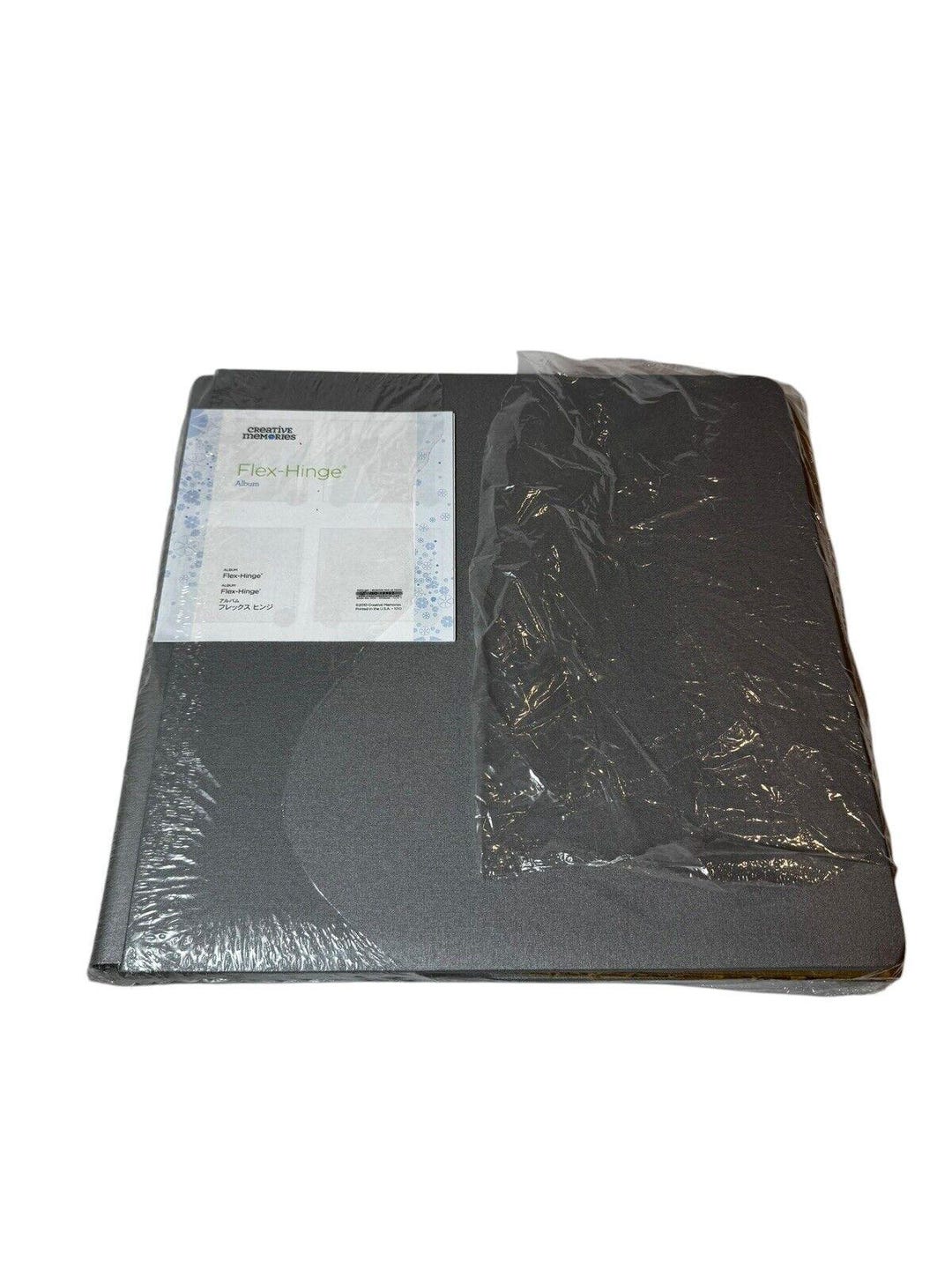 Creative Memories 12x12 Gray Scrapbook Album Coverset Flex Hinge Sealed ...