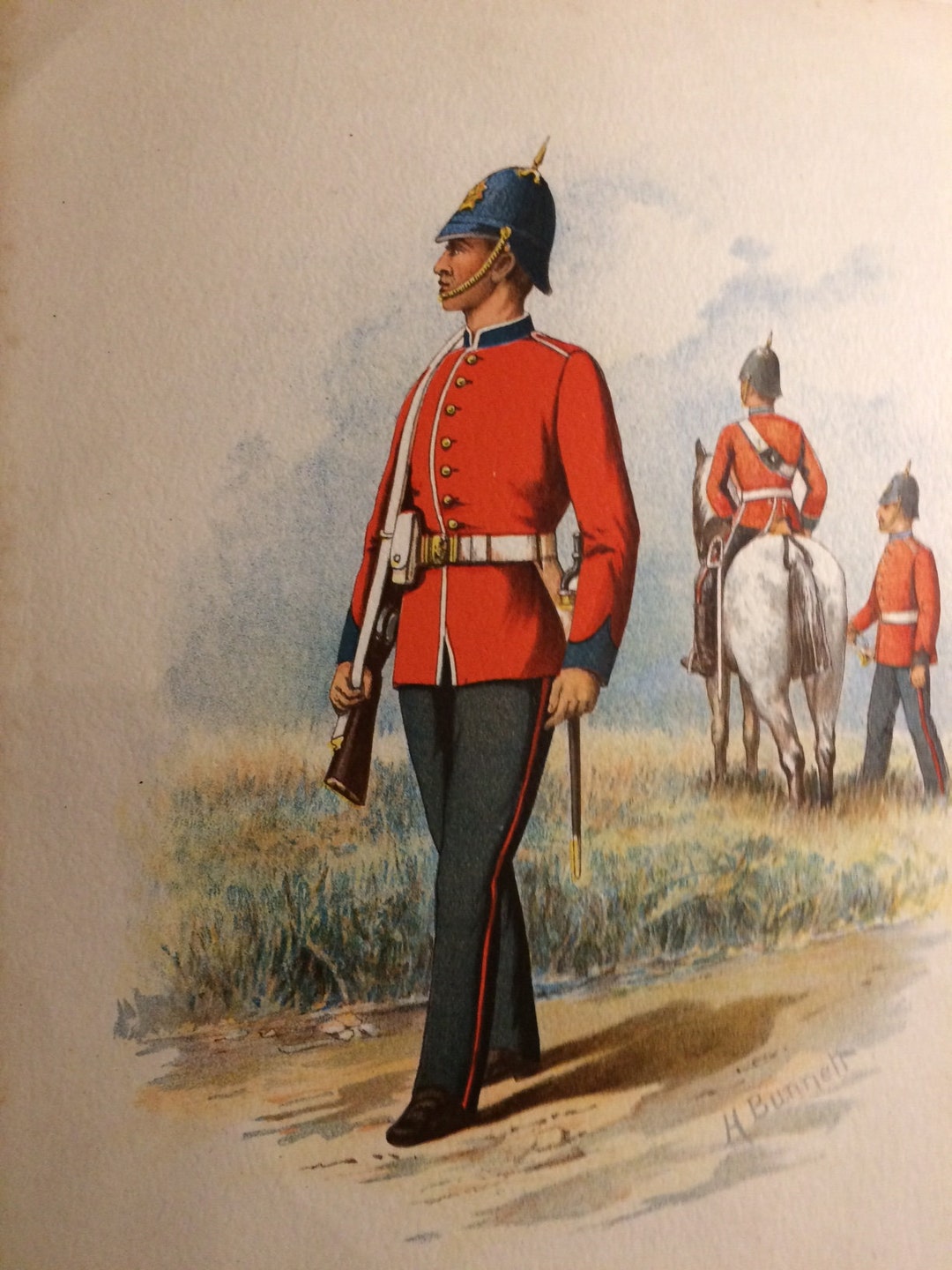 1st Battalion Victorian. Infantry - Etsy