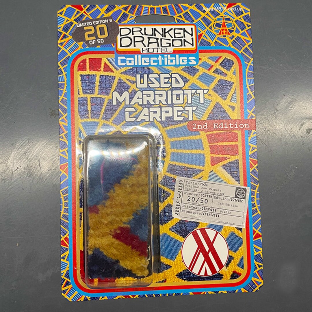 Real USED Marriott Carpet Display 2nd Edition! of 50 ONLY - Etsy