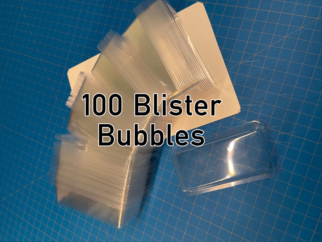 100 Blister Packs for Action Figures Size 3.75" X 2" X 1.14" Star Wars ...