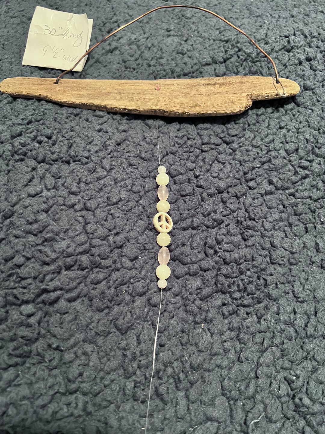 Beach Driftwood and Clear Wire Wrapped Beach Sea Glass Suncatcher - Etsy