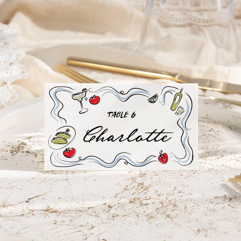 Hand Drawn Cards - Etsy