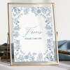 Regency Wedding Welcome Sign Gold Pink Floral Vintage Wedding Sign ...