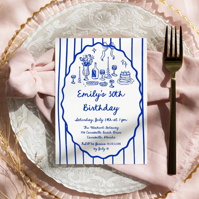 Dinner Party Invites - Etsy