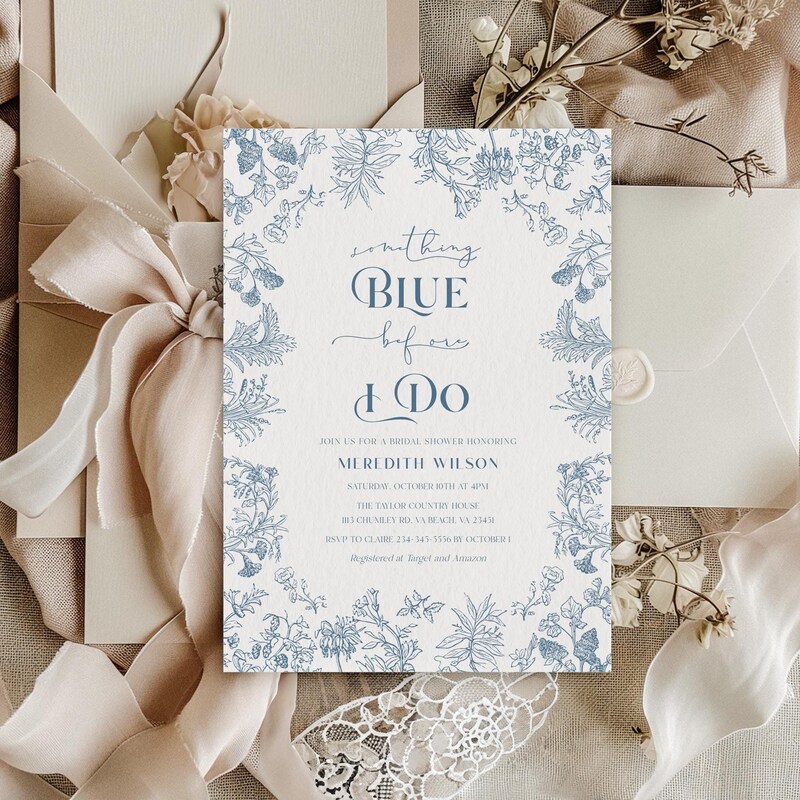 Something Blue Before I Do - Etsy
