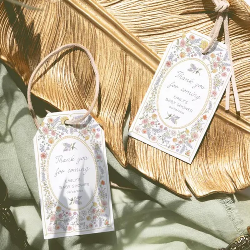 Flowers Baby Shower Bags - Etsy