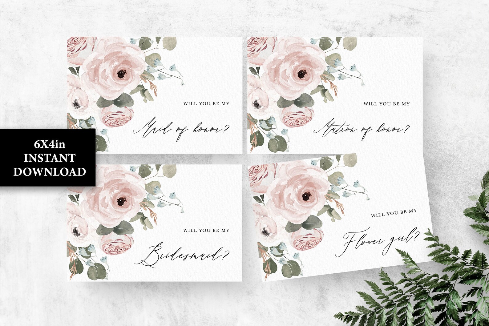 Pink Floral Wedding Invitation Spring Summer Wedding Suite | Etsy