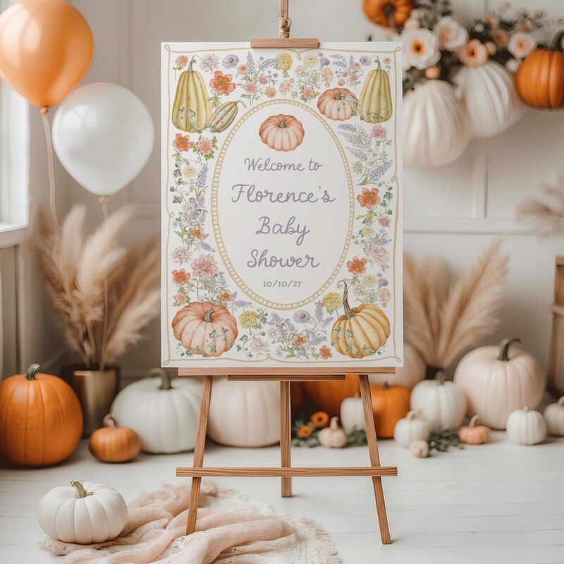 Fall Welcome Sign - Etsy