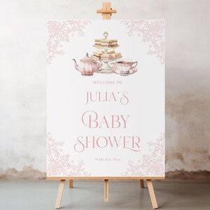 Bridal Shower Tea Party Invitation Vintage Toile Tea With the Bride ...