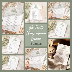 Toile Tea Party Baby Shower Invitation Chinoiserie Tea With Mommy to Be ...