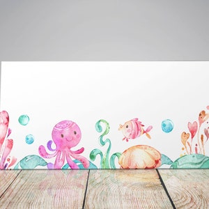Under the Sea Welcome Sign PRINTABLE Under the Sea Birthday Party Sign ...