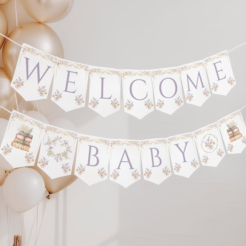 Baby Shower Banner - Etsy
