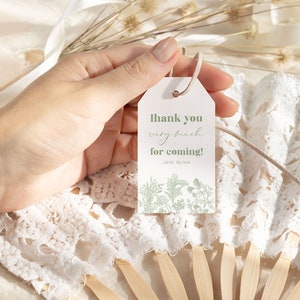 Sage Green Toile Wedding Invitation, Floral Chinoiserie Theme (editable ...