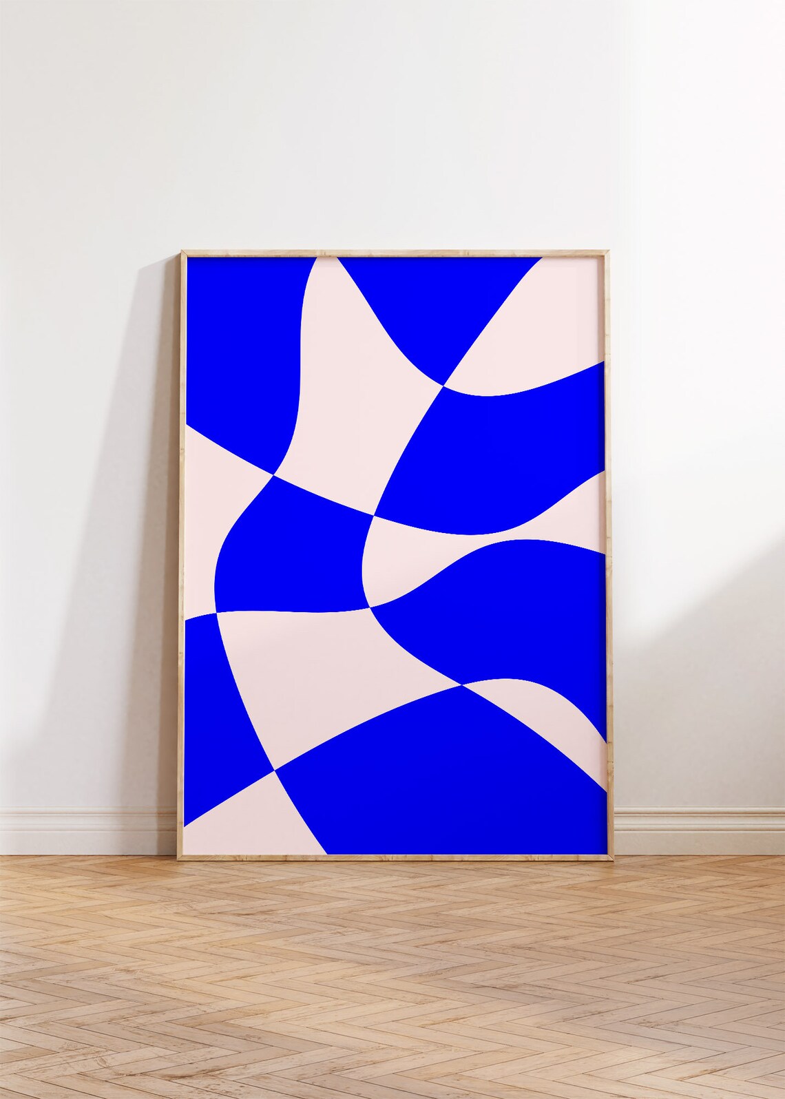 Trendy Warped Checker Art Wall Art Printable Poster Design Decor Dorm ...