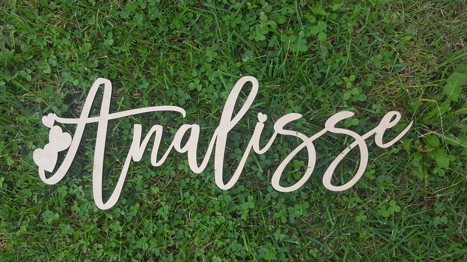 Custom Heart Name Sign for Nursery Decor Weddings Backdrops - Etsy