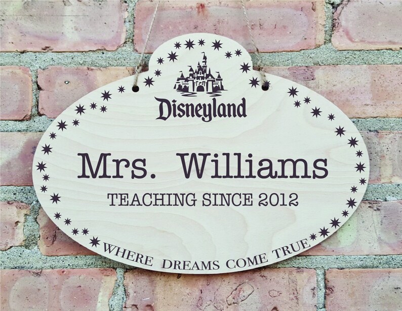 Custom Mickey Large Name Tag Mickey Name Tag Mickey Home - Etsy