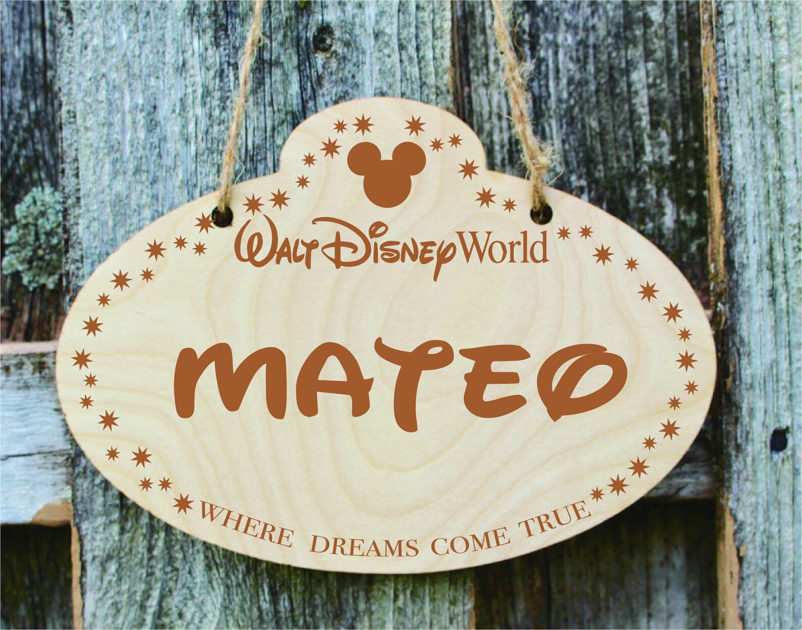 Mickey Large Name Tag Custom Mickey Name Tag Mickey Home - Etsy