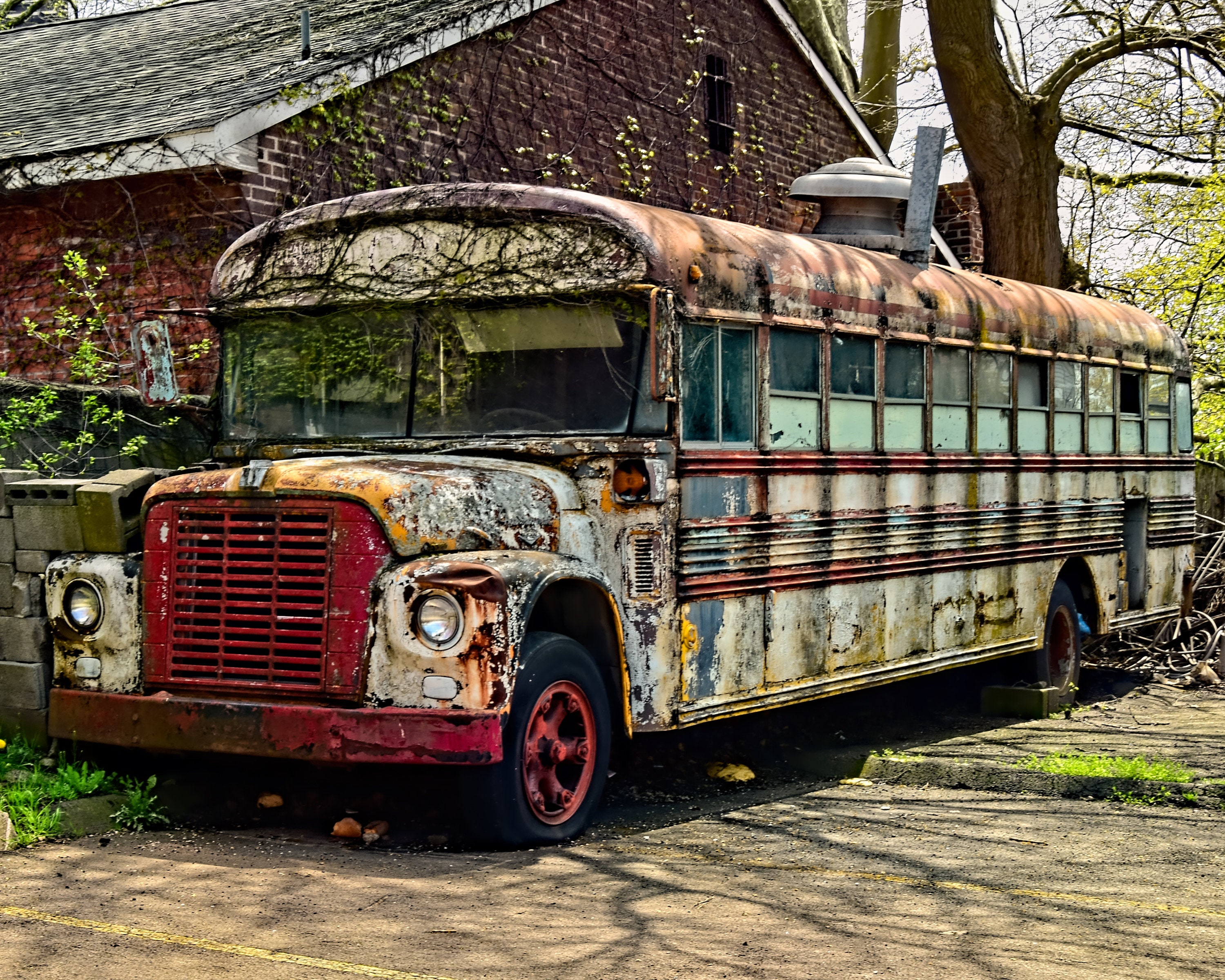 Old School Bus - Etsy