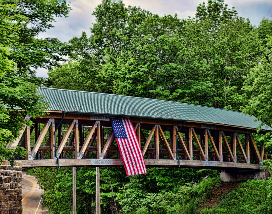 Patriotic Bridge - Etsy