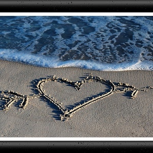 Sandy Heart,beach Theme,beach Heart,sandy Beach Heart,heart in the Sand ...