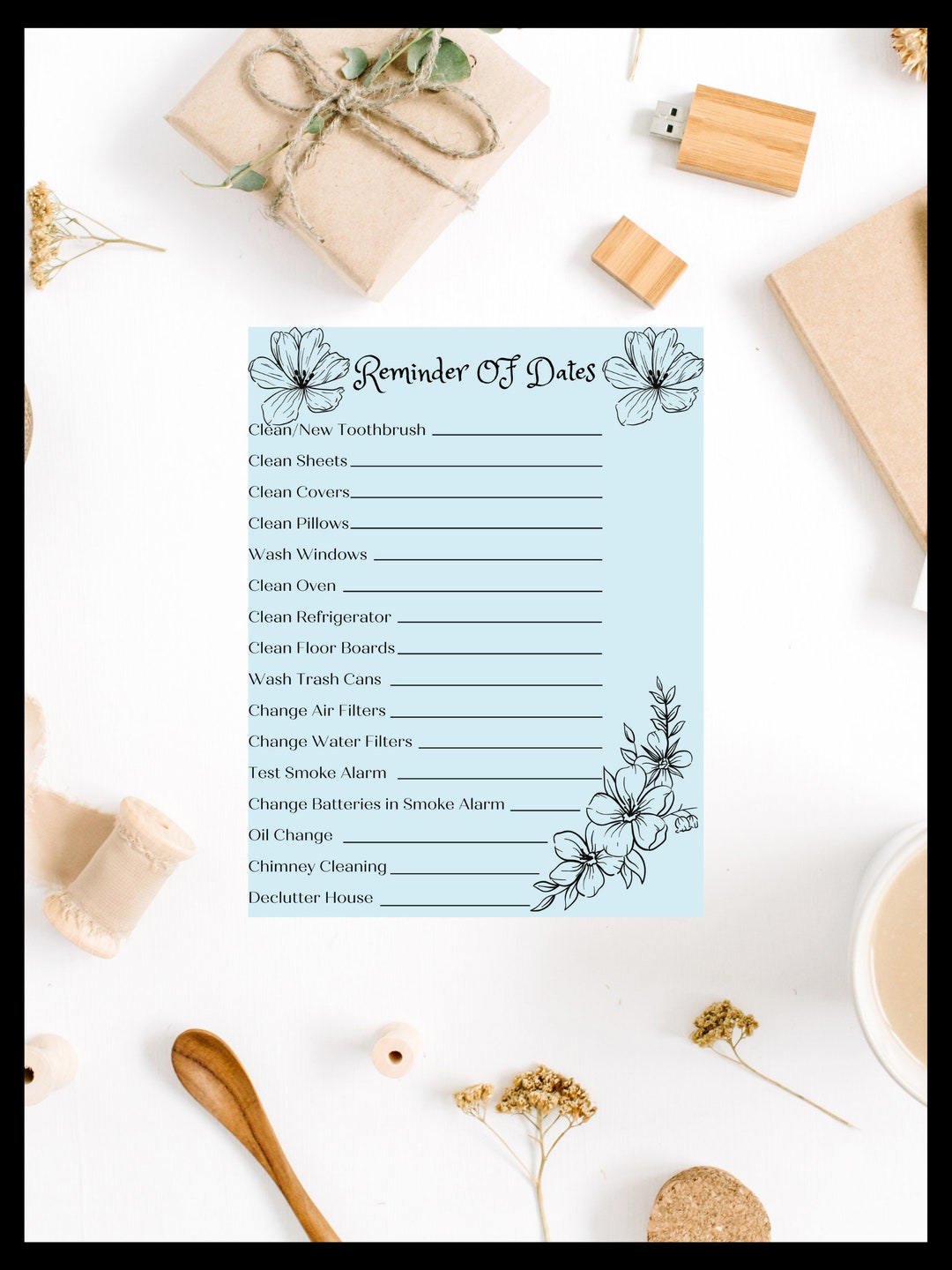 Reminder OF Dates - Etsy