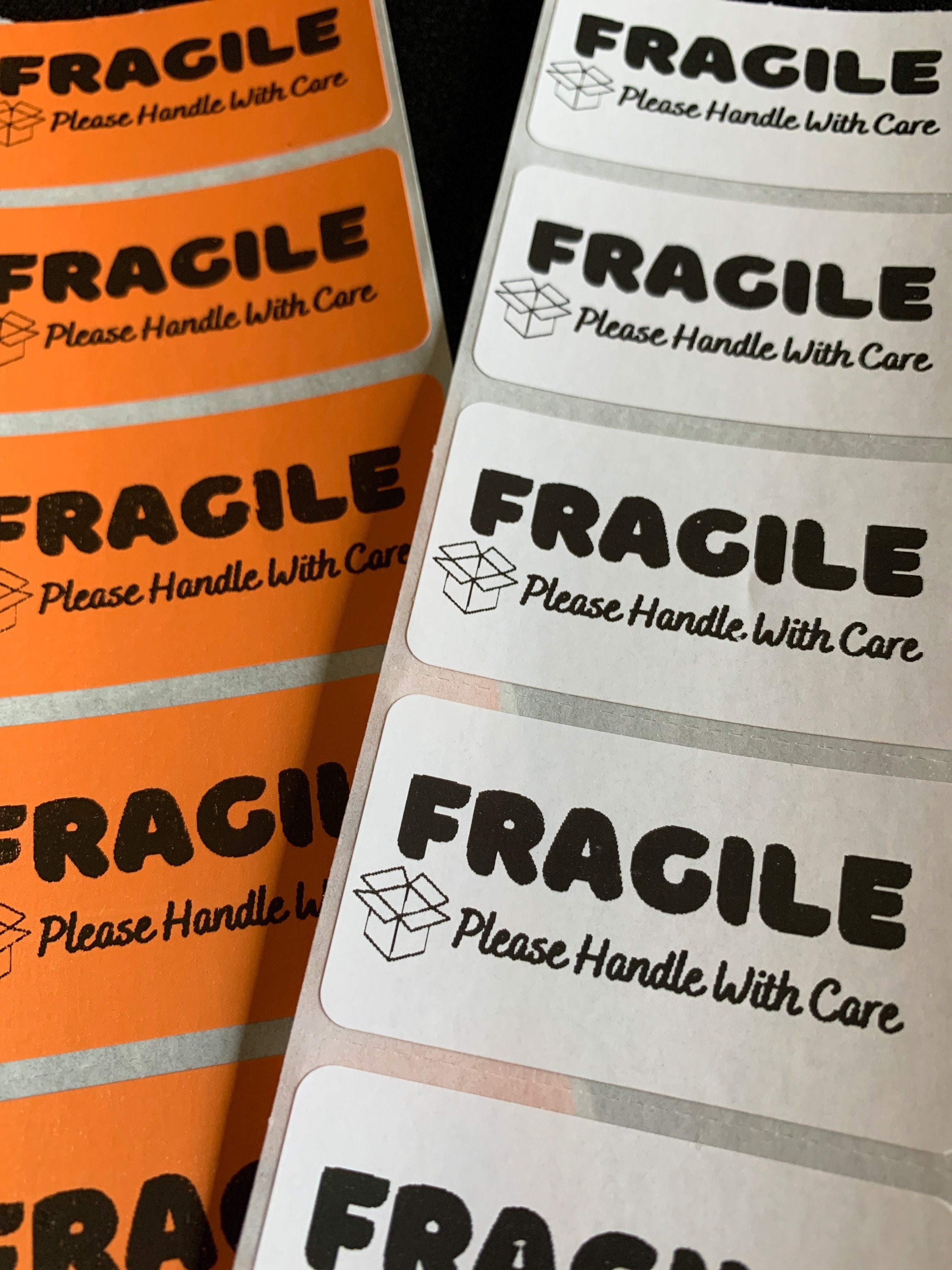 Fragile Label, Small Business Label, Fragile Stickers, 2.25x1.25 Labels ...
