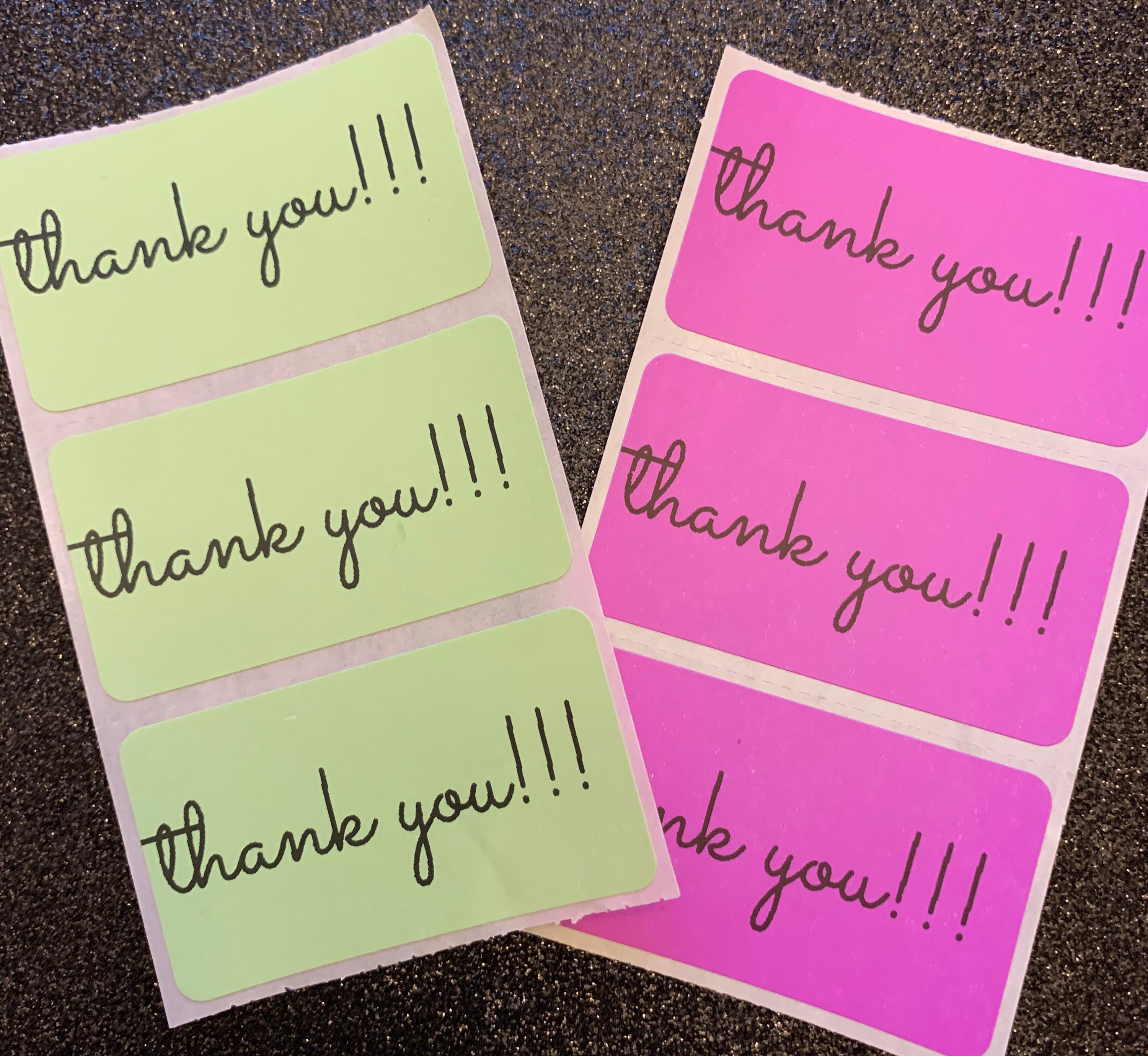 Thank You Labels, Thank You Stickers, Custom Stickers, Packaging ...