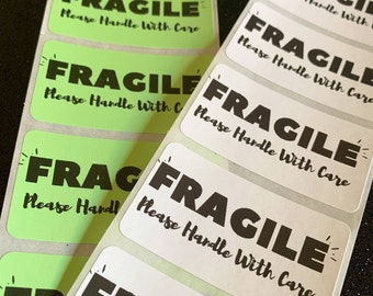 Fragile Label Small Business Label Fragile Stickers - Etsy