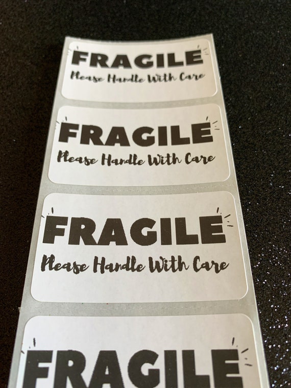 Fragile Shipping Stickers