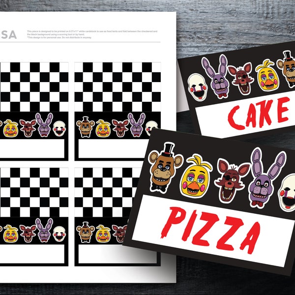 Five Nights at Freddys Sign - Etsy