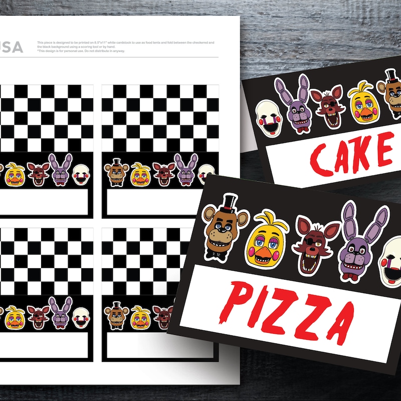 Five Nights at Freddys Sign - Etsy