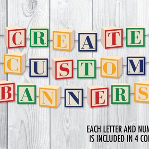 INSTANT DOWNLOAD / Wood Block Alphabet With Transparent Backgrounds ...