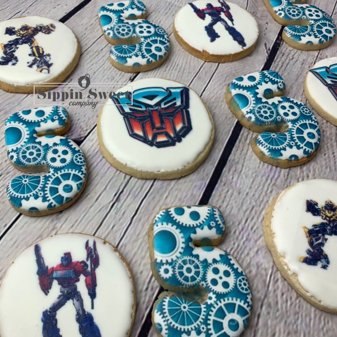 Transformer Cookies - Etsy