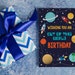 Space Happy Birthday Card, Digital Download, Outer Space Birthday Card ...