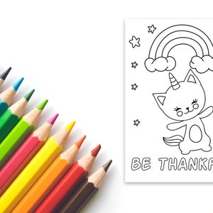 Kids Coloring Pages, Digital Download, Printable Coloring Pages for ...