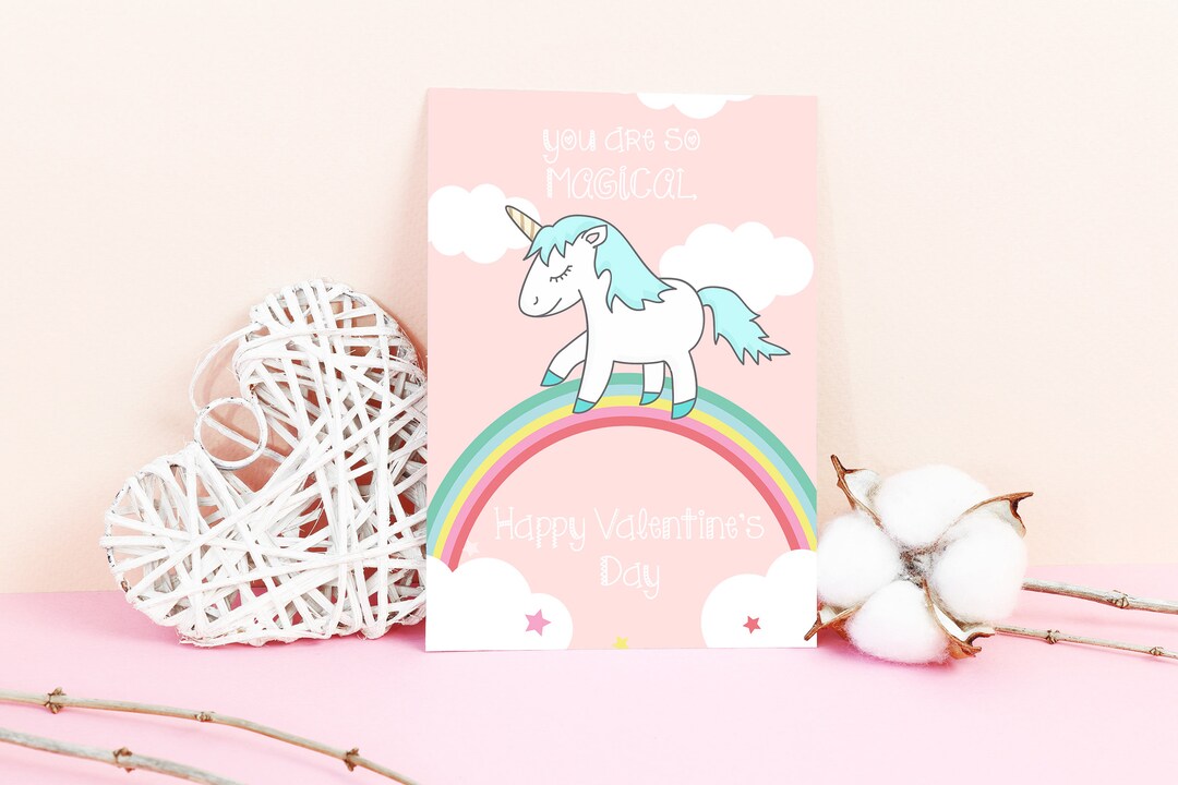 Valentines Day Kids Cards Digital Download Printable Cards - Etsy