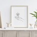 Hand With Lotus Flower Print, Printable Wall Art, Digital Download, Zen ...