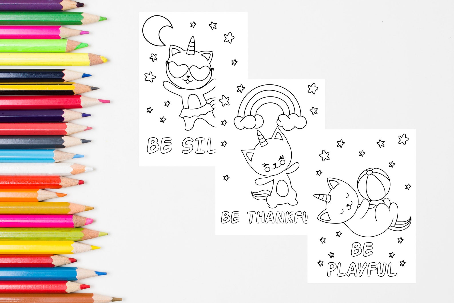 Kids Coloring Pages Digital Download Printable Coloring - Etsy