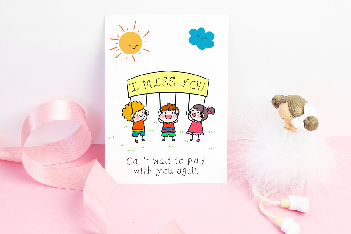 Greeting Card for Kids Digital Download Kids Card Printable - Etsy