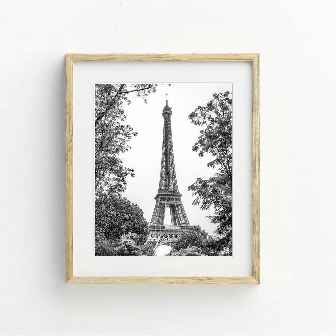 Eiffel Tower Wall Art, Printable Wall Art, Digital Download, Home Decor, Paris Print Decor ...