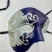 Phantom Half Face Navy Blue Masquerade Mask for Masquerade Parties, New ...