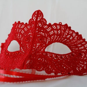 Lace Mask, Lace Masquerade Mask. - Etsy