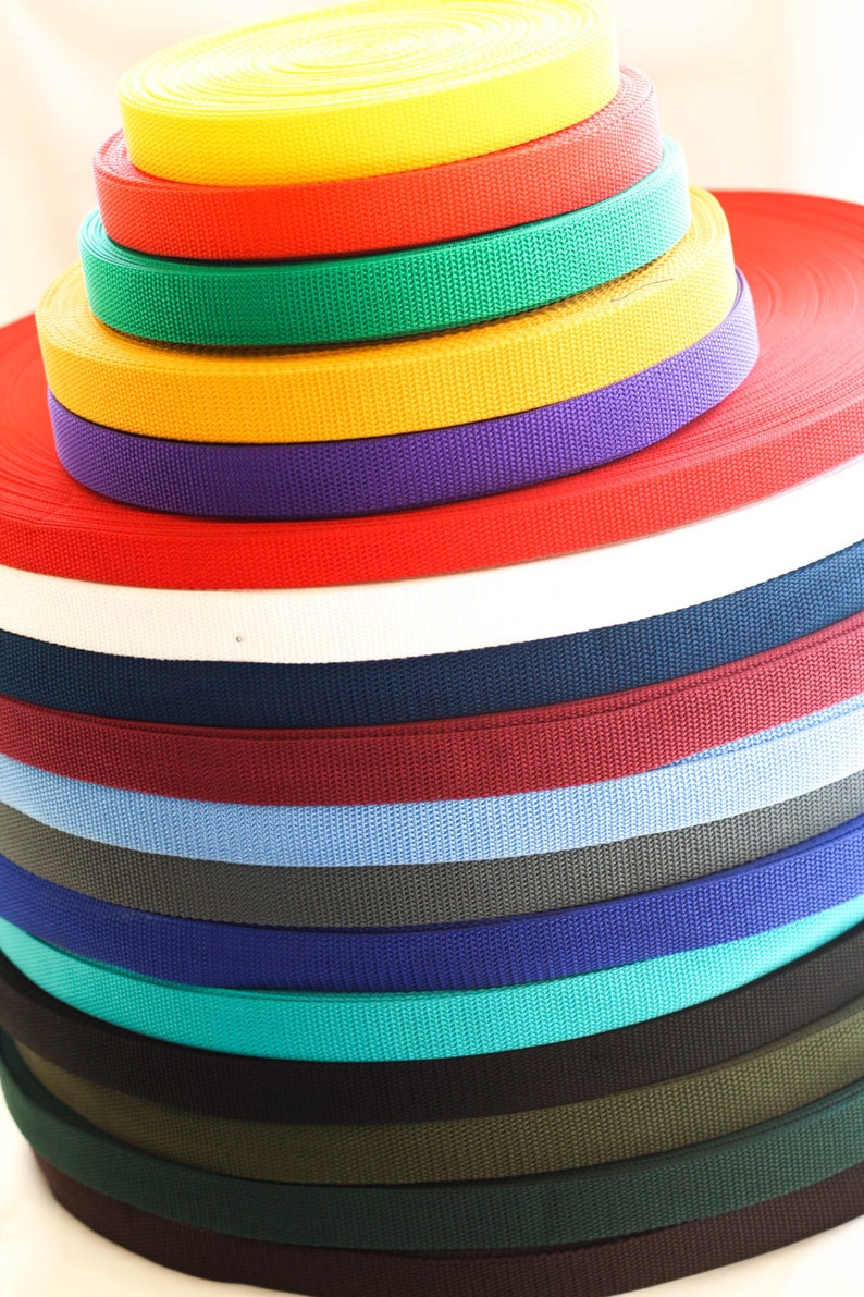 Nylon Webbing 1 Inch Nylon Webbing 10 Yards Wholesale Price | Etsy