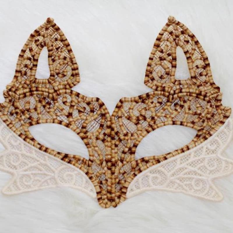 Fox Masquerade Mask - Etsy
