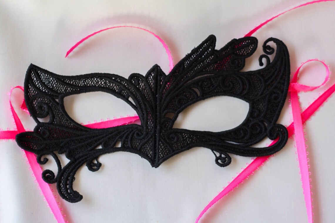 Lace Mask / Fit for Prom Masquerade Perfect for Fairy - Etsy
