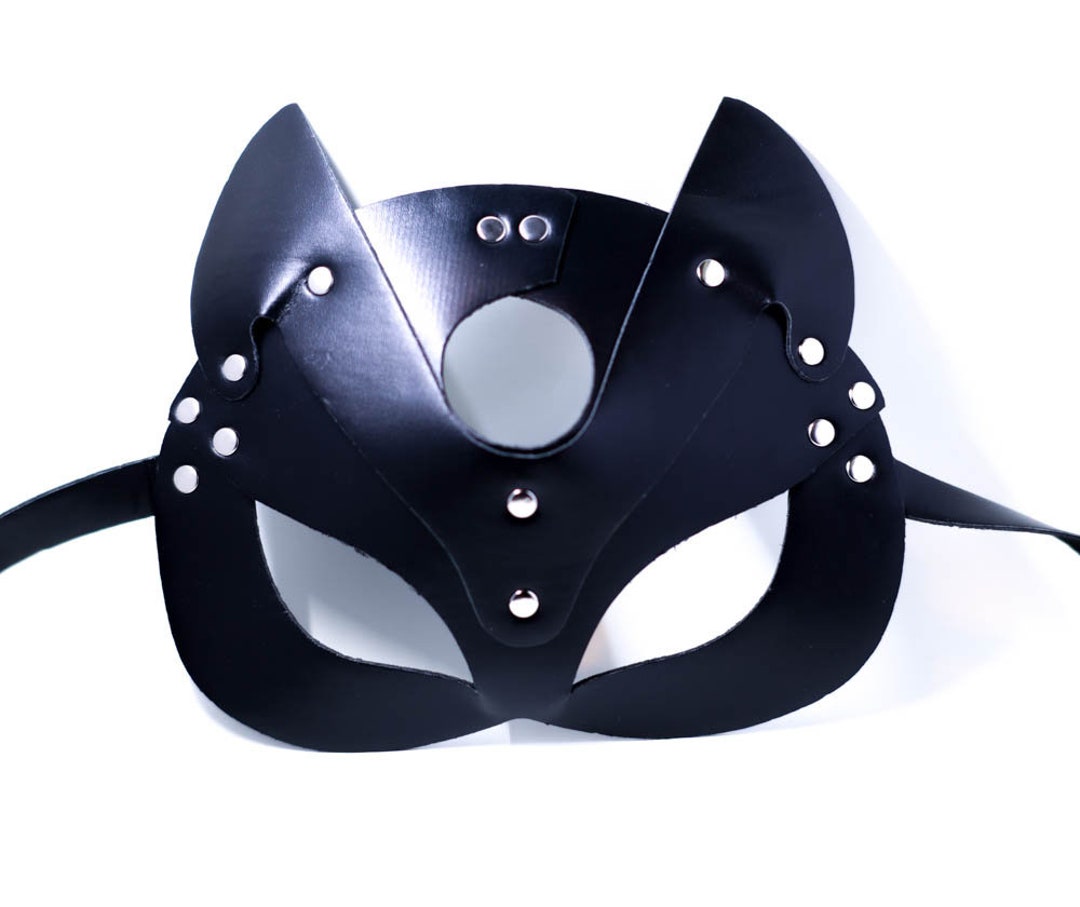 Black Cat or Feline Masquerade Mask, Sexy Cat Costume Mask, Perfect for ...