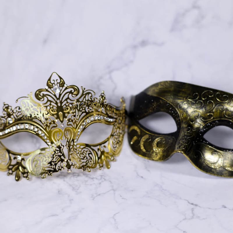 Masquerade Mask Set - Etsy